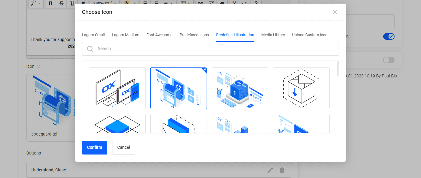 Configuration | Client Notification for Lagom WHMCS Client Theme ...