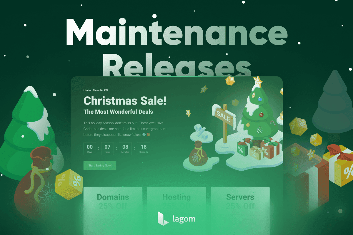 Maintenance Releases of Lagom WHMCS products - Lagom WHMCS Blog